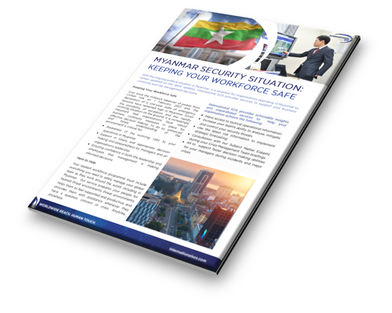 Myanmar Security Update | Special Report